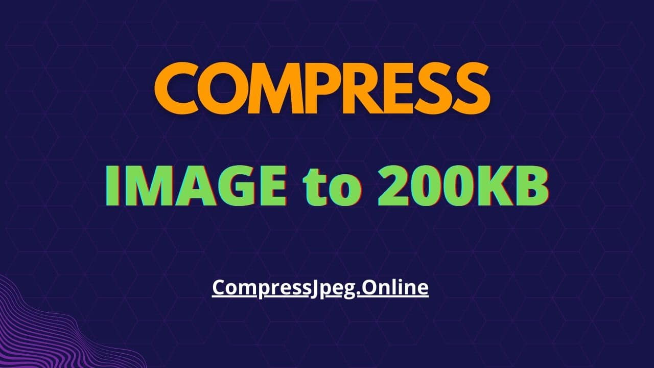 Compress JPEG To 200kb Online Reduce Image Size